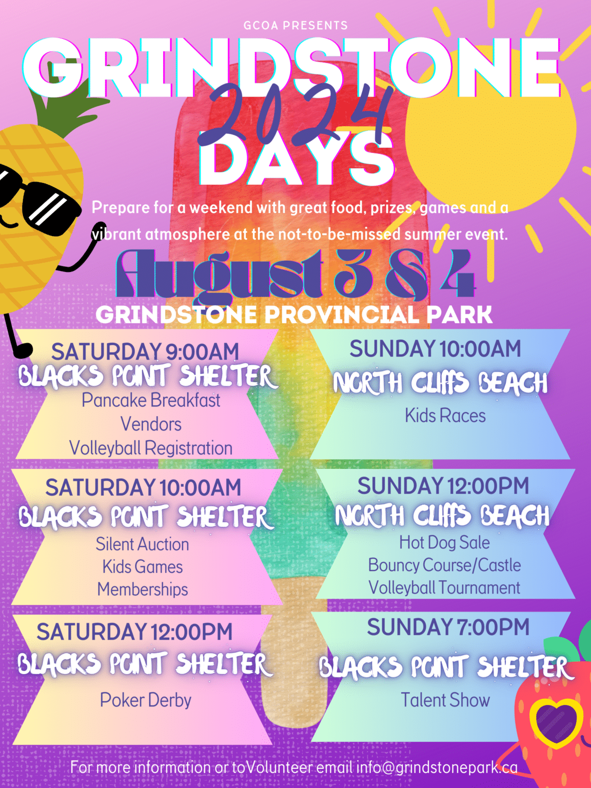 Grindstone Days Archives - Grindstone Cottage Owners Association